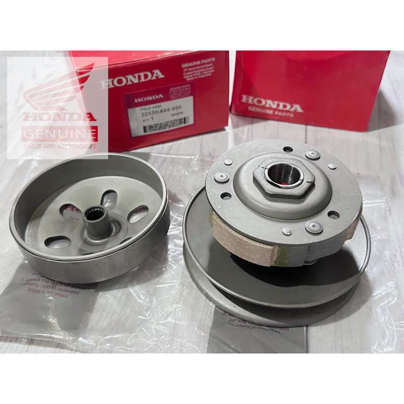 (DIY)Honda Genuine Clutch Assembly w/ Bell (22530-K44-V00) Beat Fi V2 ...