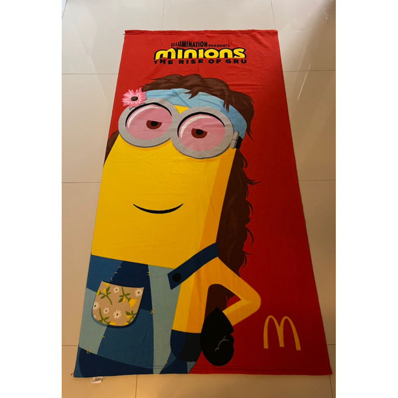 Brandnew Minions x Mcdo Extra Large Bath Towel | Shopee Philippines