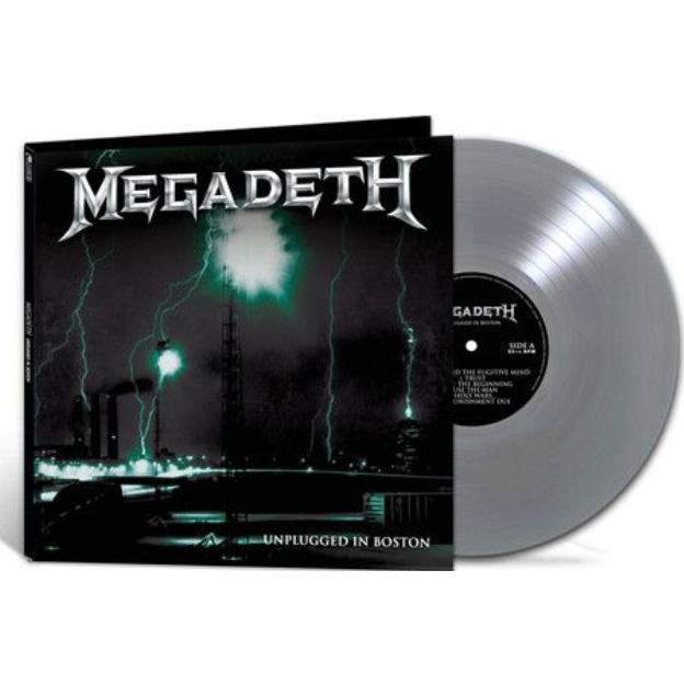 Megadeth – Unplugged In Boston (Vinyl, LP, Limited Edition, Silver ...