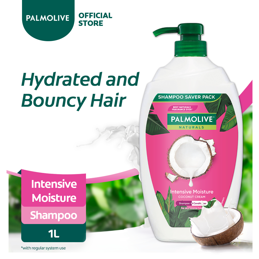 Palmolive Naturals Intensive Moisture Shampoo with Coconut Cream for ...