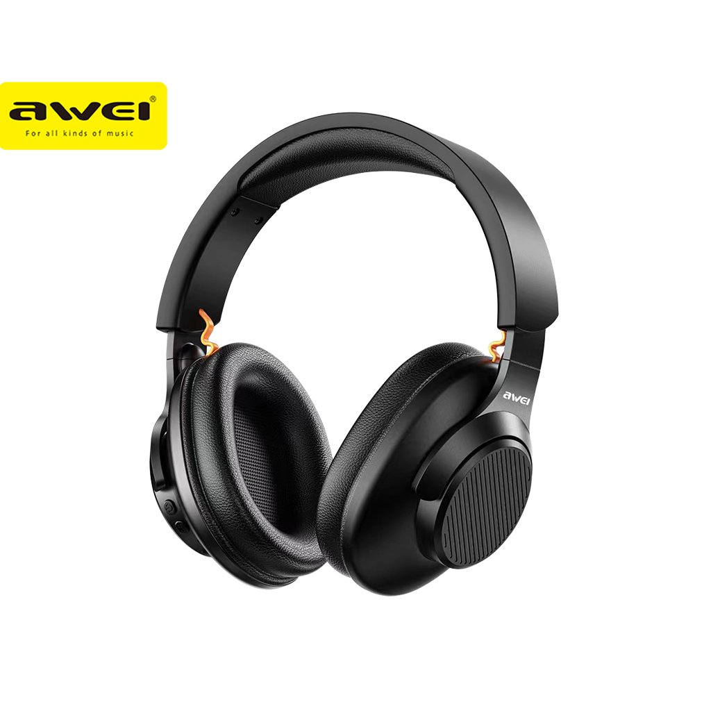 Awei A997BL Over-Ear Wireless Bluetooth Headphone Bass Stereo 3.5mm Aux In Headset With Mic ...