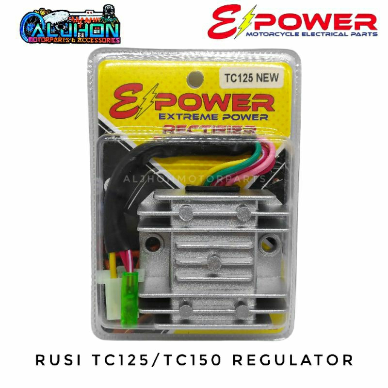 Epower RUSI TC125 NEW REGULATOR 5 WIRES ORIGINAL JAPAN | Shopee Philippines