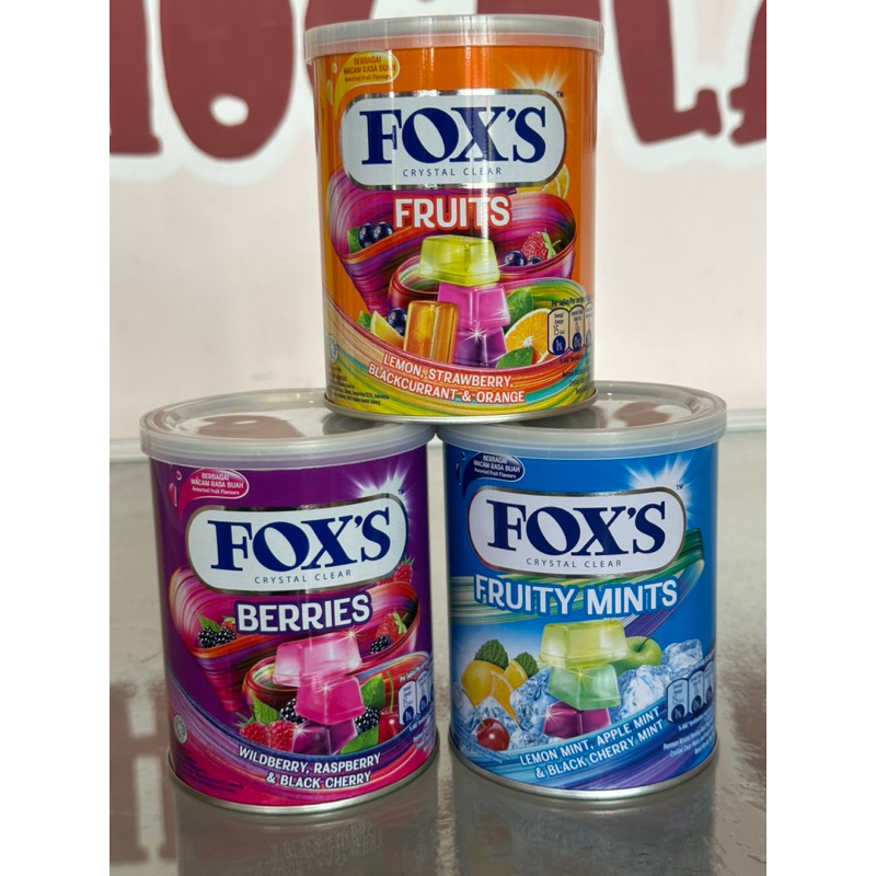 Fox'S Foxs Crystal Clear Fruits Candy 180G. | Shopee Philippines