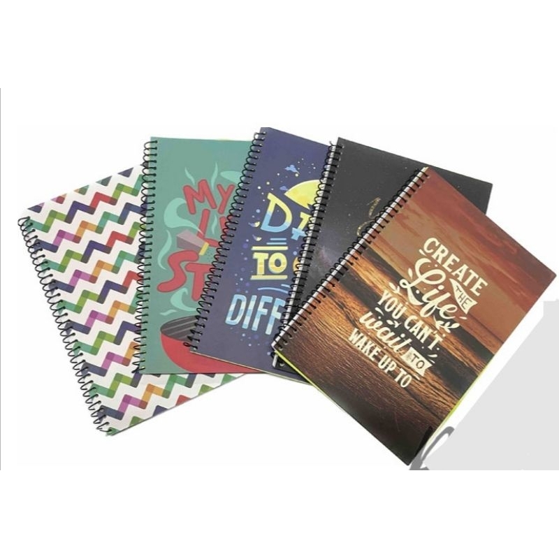 Spring Leaf Spiral (PER PIECE) Notebook - 80 lvs - 6 x 8.5" / 5x7 ...