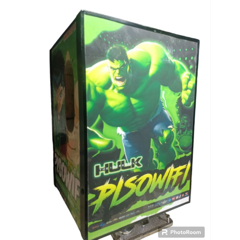 MINIBOX BACK DOOR PISOWIFIBOX/PISONET BOX ASSTED DESIGNS STICKER COATED ...