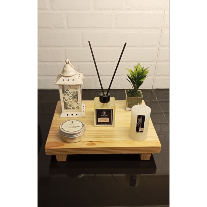WOODEN RISER/ELEVATED TRAY/MULTIPURPOSE/PINEWOOD with Personalized ...