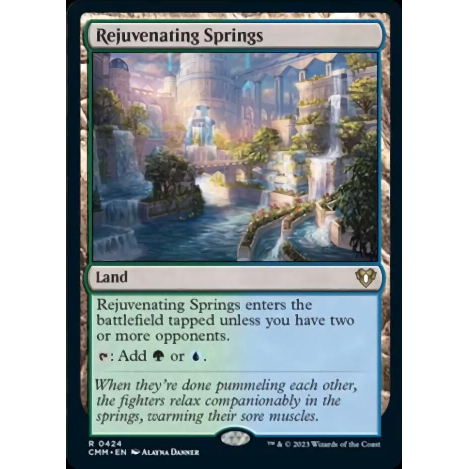 MTG - Rejuvenating Springs - NM R CMM | Shopee Philippines