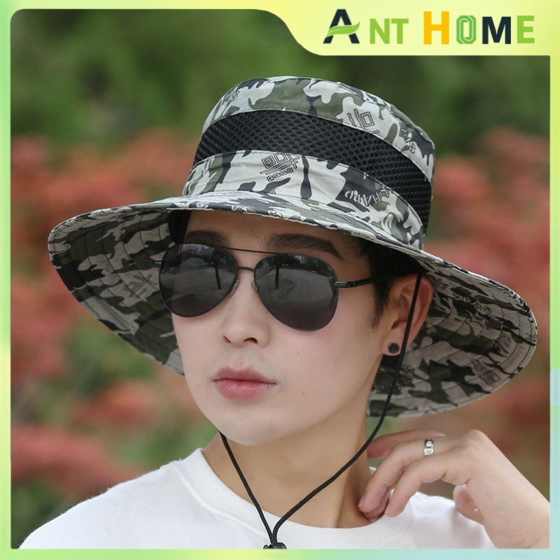 Camouflage Ranger Hat Boonie Hat Lousy Hat Outdoor Fisherman Hat ...