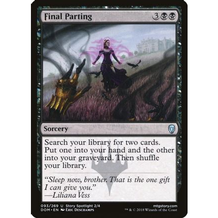 Final Parting - Dominaria (DOM) MTG | Shopee Philippines