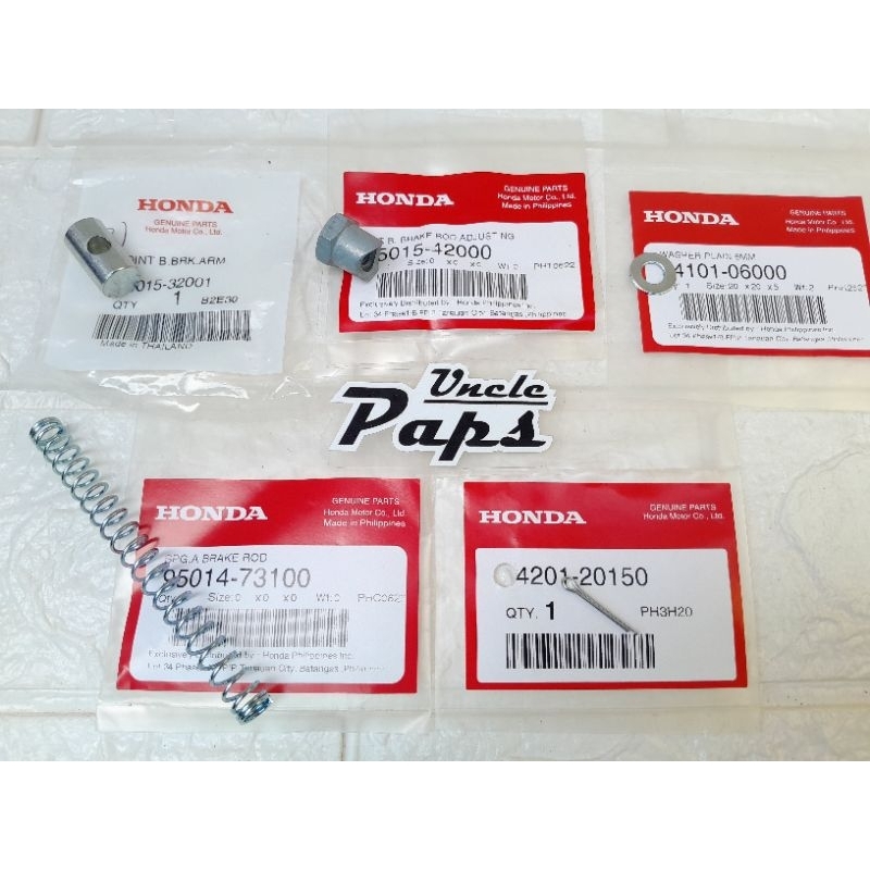 brake rod (5 parts) sold separately Honda wave 125 S R 125 i Xrm Rs ...
