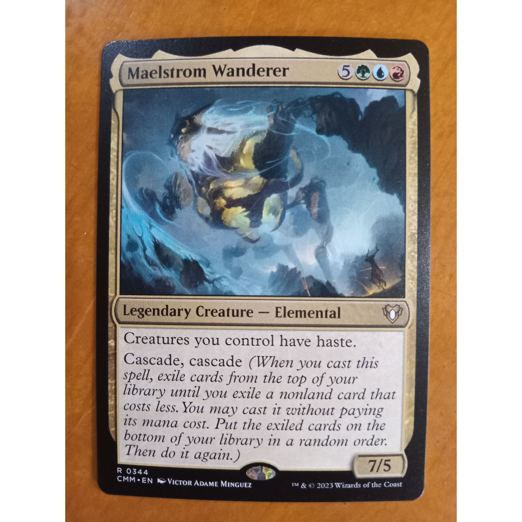MTG Maelstrom Wanderer Rare Commander Masters Magic: the Gathering ...