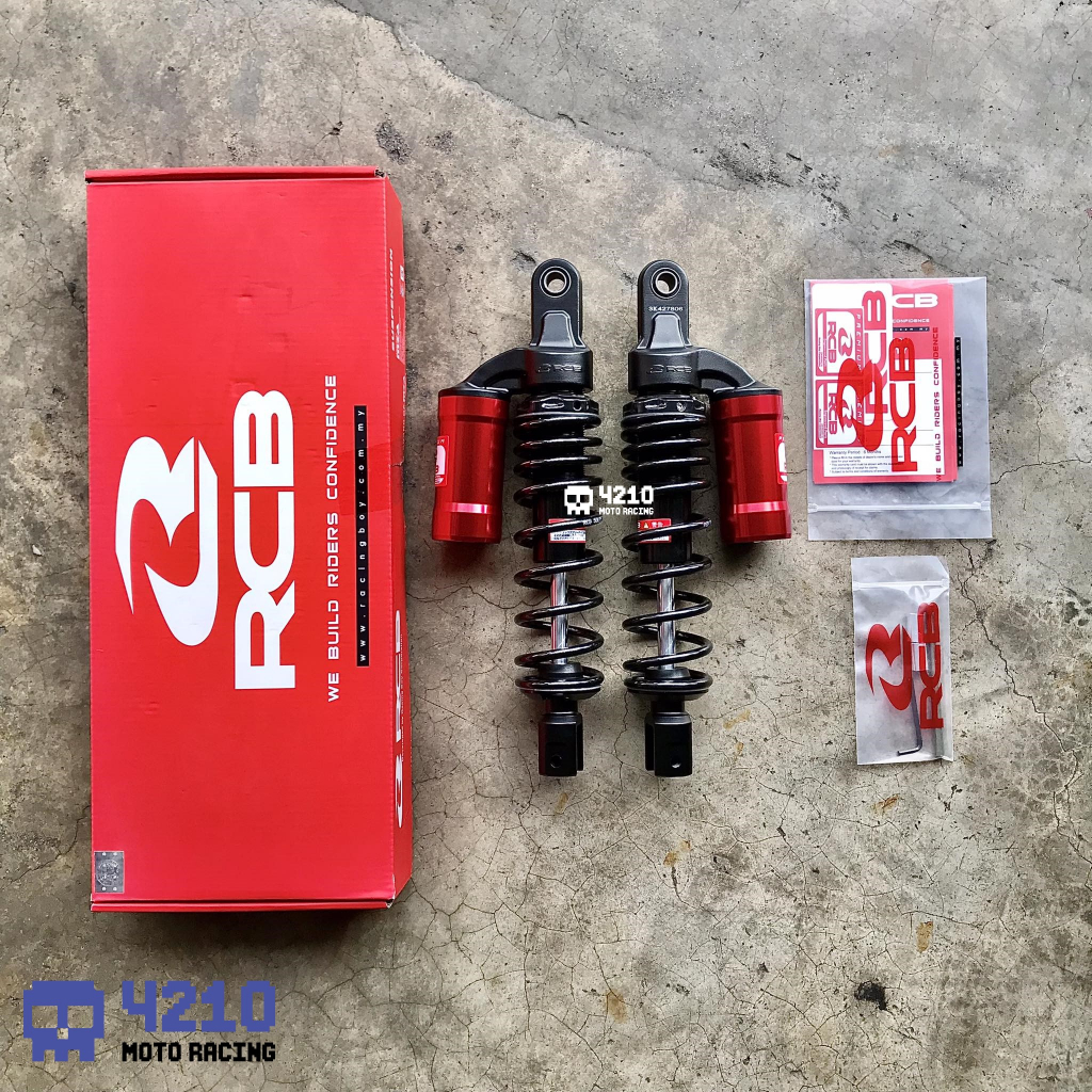RCB MB-2 SERIES 330mm DUAL SHOCK ABSORBER w/TANK for YAMAHA NMAX V1 ...