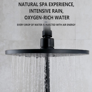 TQTQ Shower set 304 stainless steel bathroom shower 4 in1 square rain ...