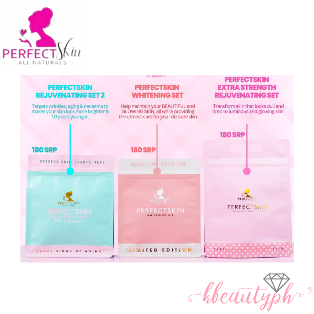 PERFECT SKIN FACIAL SETS(REJUV, MAINTENANCE AND MELASMA SET) | Shopee ...