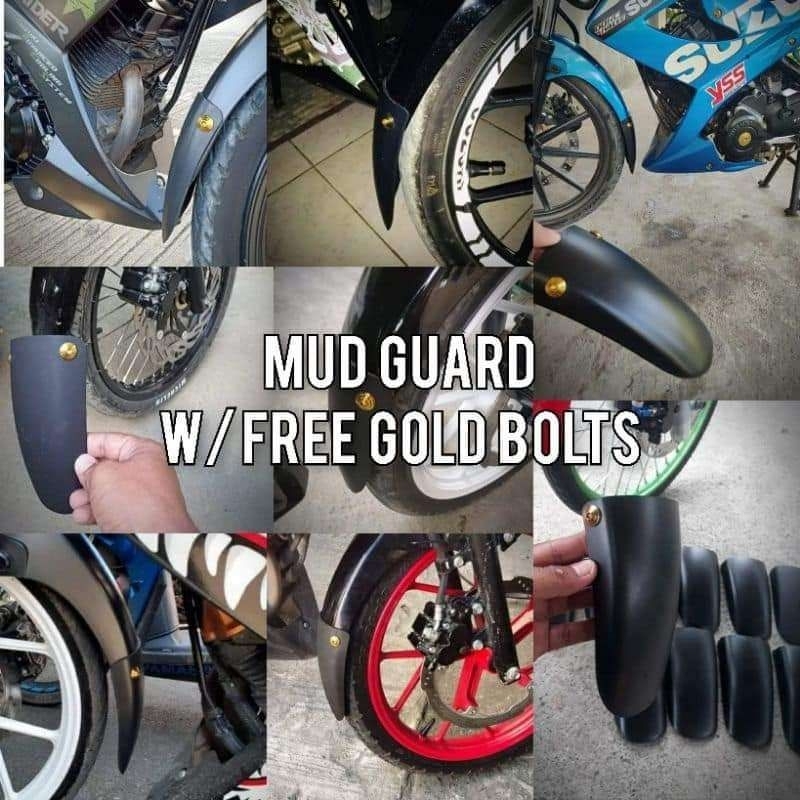 BUY1 TAKE 1 RAIDER 150 CARBTYPE FRONT FENDER EXTENSIONS (MUDGUARD) | Shopee Philippines