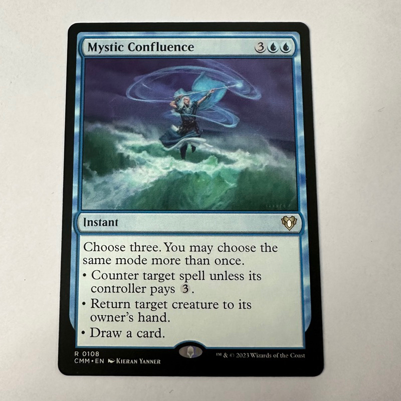 MYSTIC CONFLUENCE | CMM COMMANDER MASTERS | BLUE | MTG MAGIC THE ...
