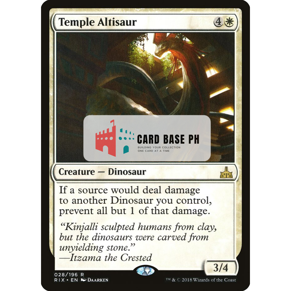 Temple Altisaur - Magic the Gathering Trading Card | Shopee Philippines