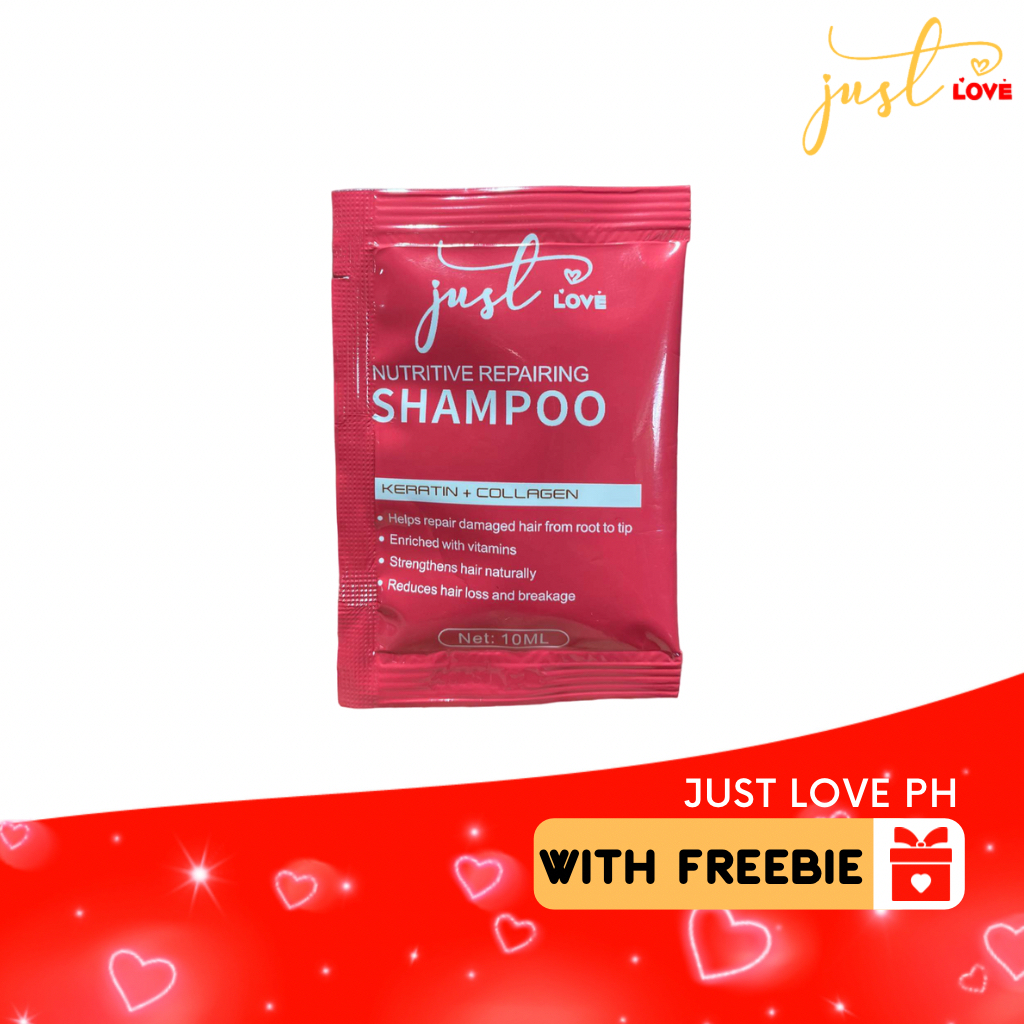 Just Love Nutritive Repairing Shampoo 10ml | Shopee Philippines