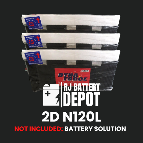 DYNA FORCE 2D / N120L LOW MAINTENANCE (Not included: BATTERY SOLUTION ...