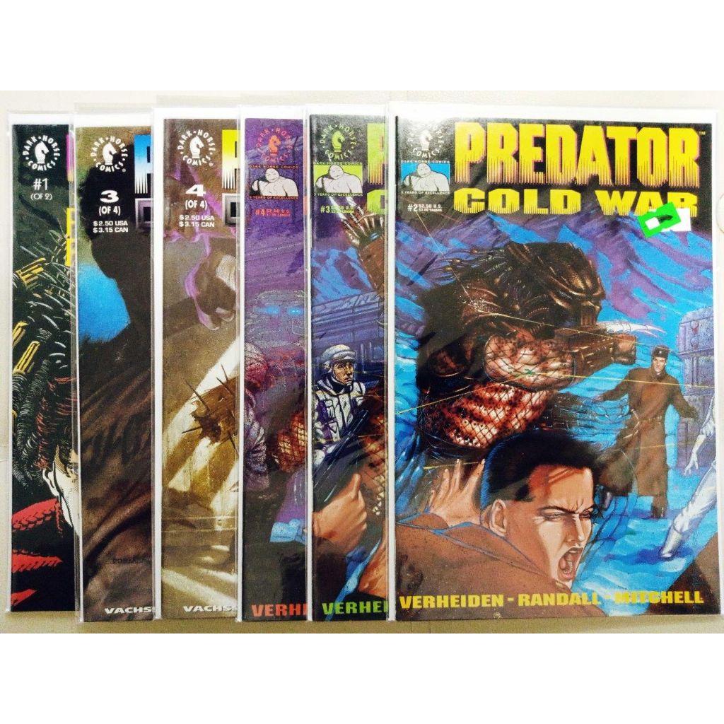 Predator Cold War 2-4, Race War 3-4, vs Magnus Robot Fighter 1 Dark ...
