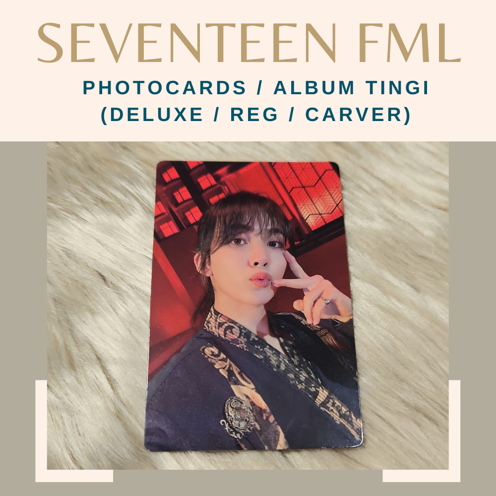 Seventeen FML Official Photocards (Deluxe/Regular/Carver) Tingi | Shopee Philippines