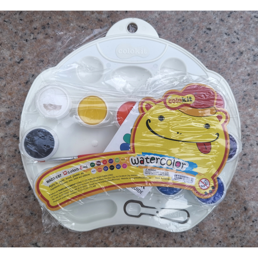 [ColoKit] WaterColor 12colors 6ml | Shopee Philippines