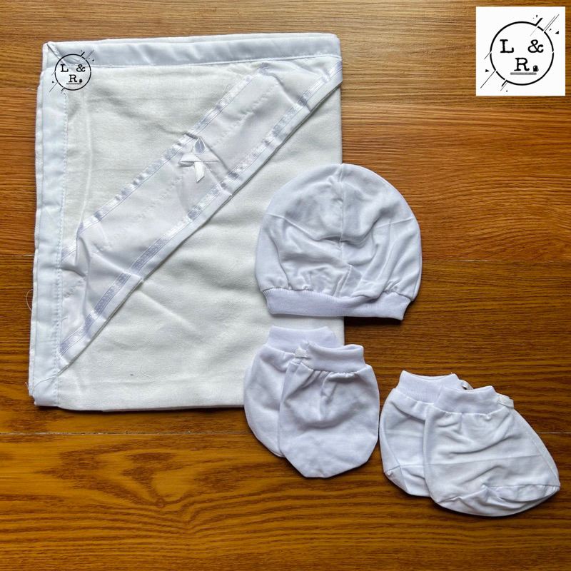 Baby Hood Pranela with 3 in 1 Bonet set(Combined Set ) Receiving ...