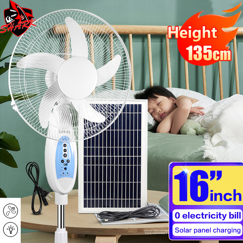 Solar electrics Fans with panel 3-speed durable endurance solar wall ...
