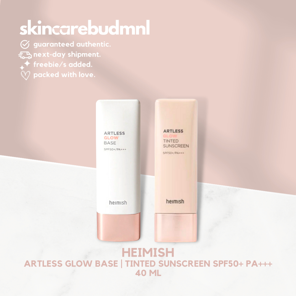Heimish Artless Glow Base | Tinted Sunscreen SPF 50+ PA+++ 40 ml by ...