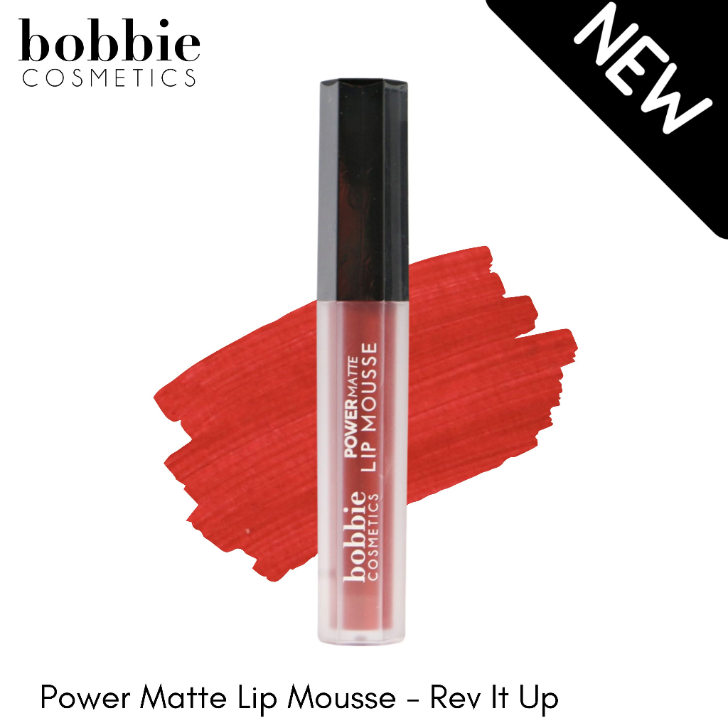 Bobbie Cosmetics Power Matte Lip Mousse 4g | Shopee Philippines