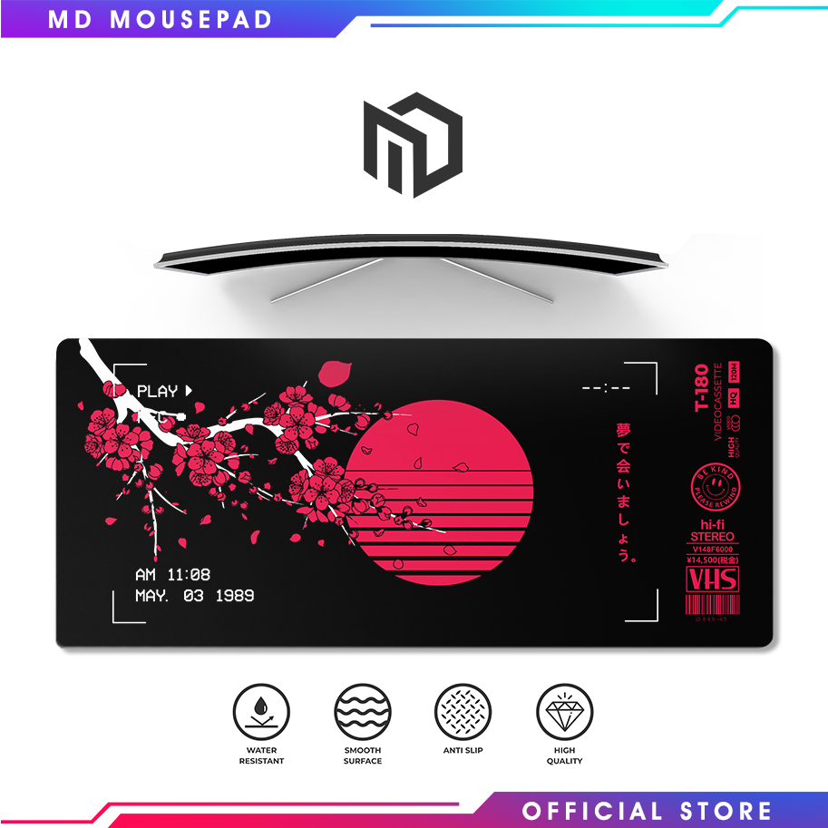MD Mousepad | Sakura Dreamwave | Extended Large Gaming Mouse pad ...