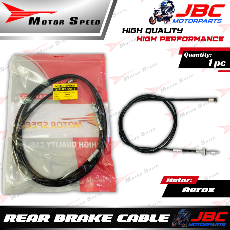 Motorcycle Rear Brake Cable Aerox Click 125 Rusi TC125 Click KVB-920 ...