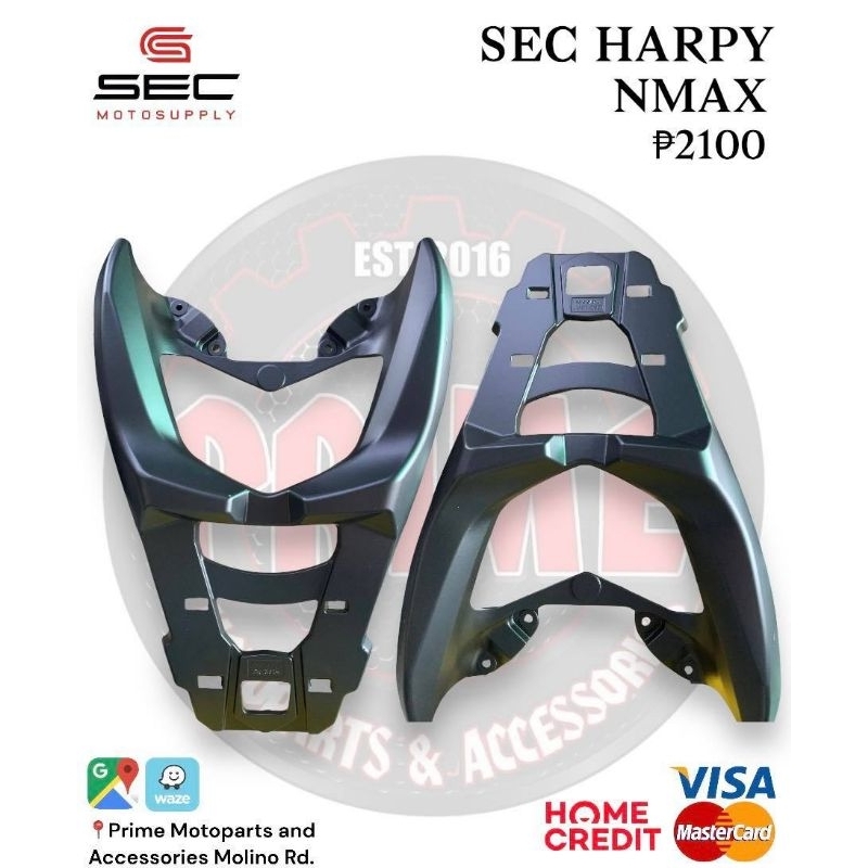 Nmax V2/V2.1 topbox bracket (Original SEC bracket) Universal pwede sa ...