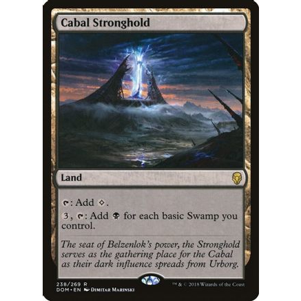 Cabal Stronghold - Dominaria (DOM) MTG | Shopee Philippines