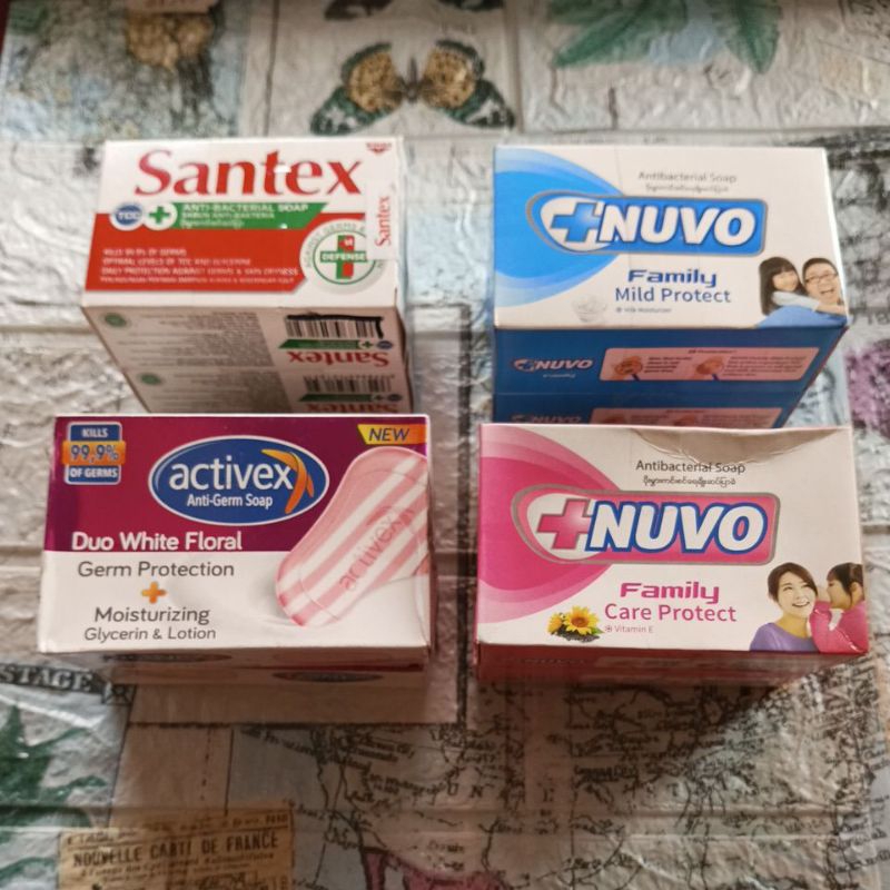 Buy1 Take 1 Activex Anti Germ Soap Duo White Fresh/Floral Nuvo 90g ...