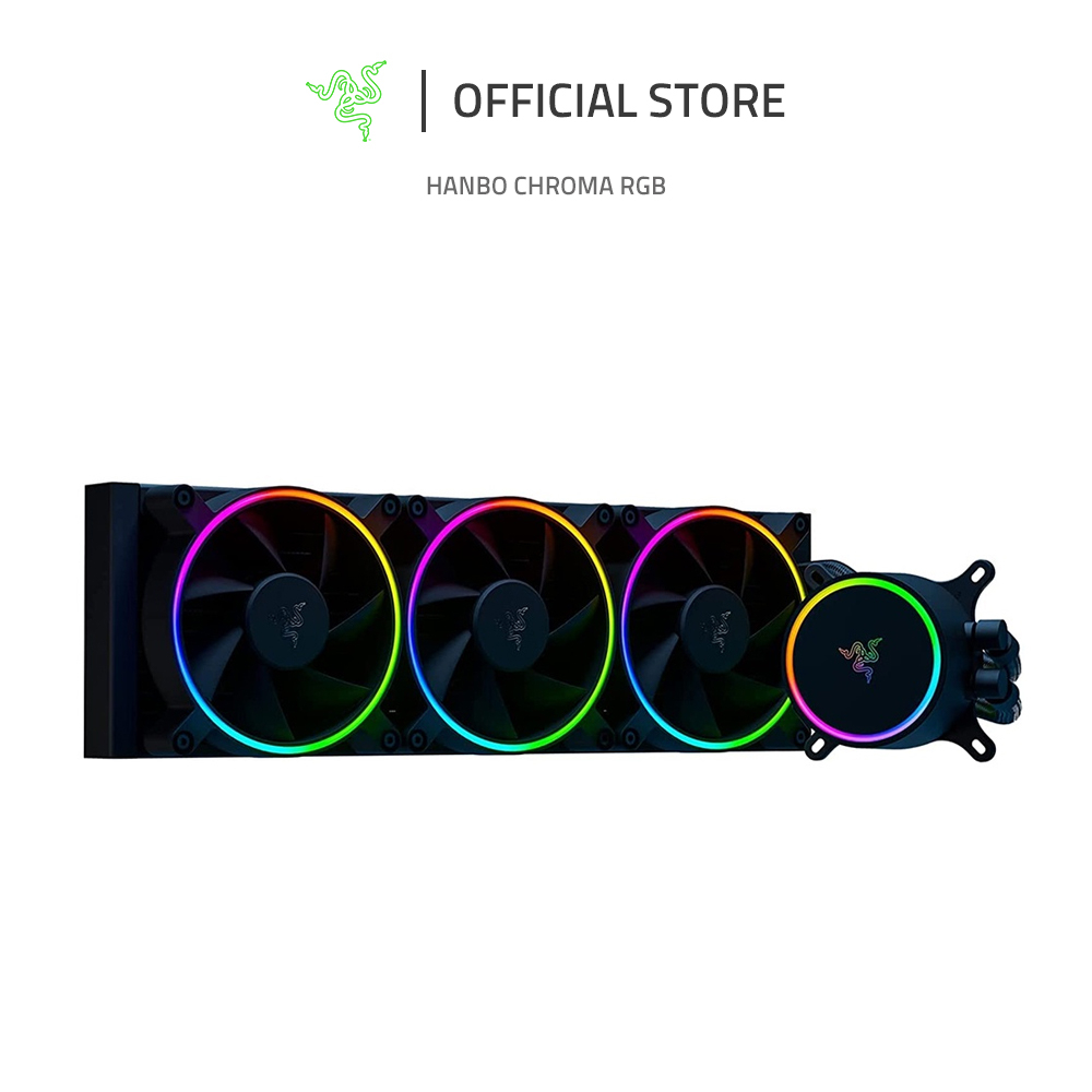 Razer Hanbo Chroma RGB AIO Liquid Cooler 240MM & 360MM (aRGB Pump Cap ...
