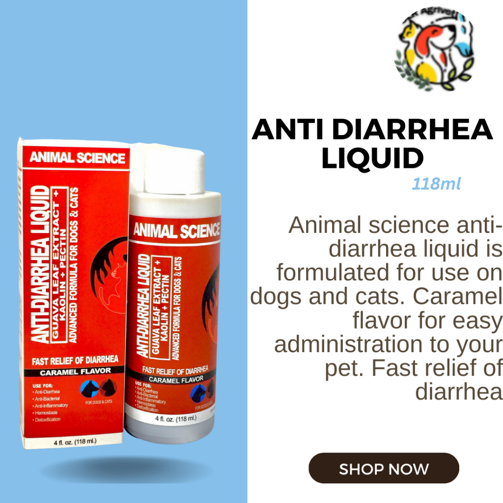 [CLR AGRIVET] Animal Science Anti Diarrhea Liquid Fast Relief Stops ...