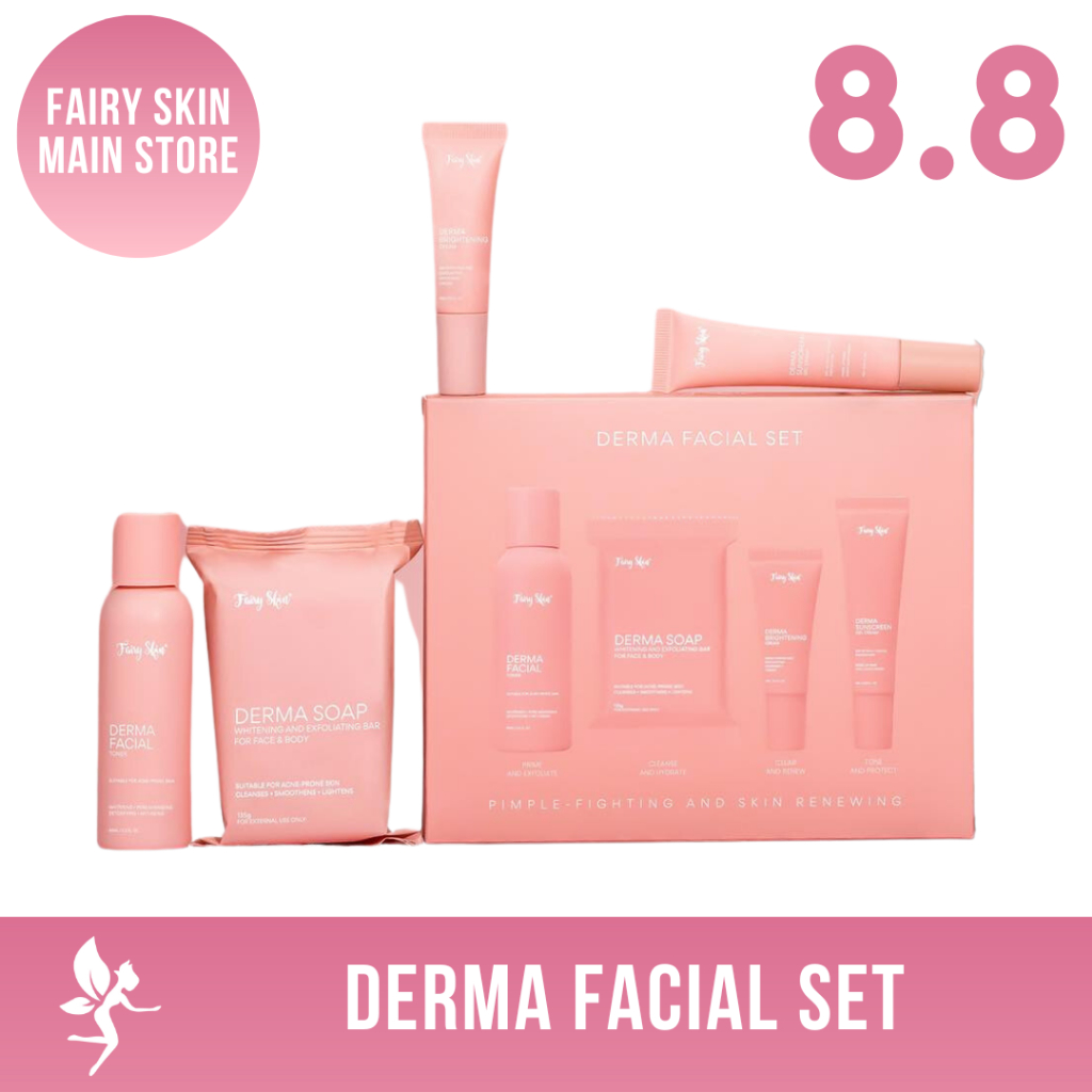 Fairy Skin THE OG Pink Derma Set New Packaging Derma | Shopee Philippines