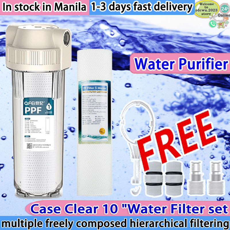Water purifier set（10inch）transparent water purifier, filter, pre ...