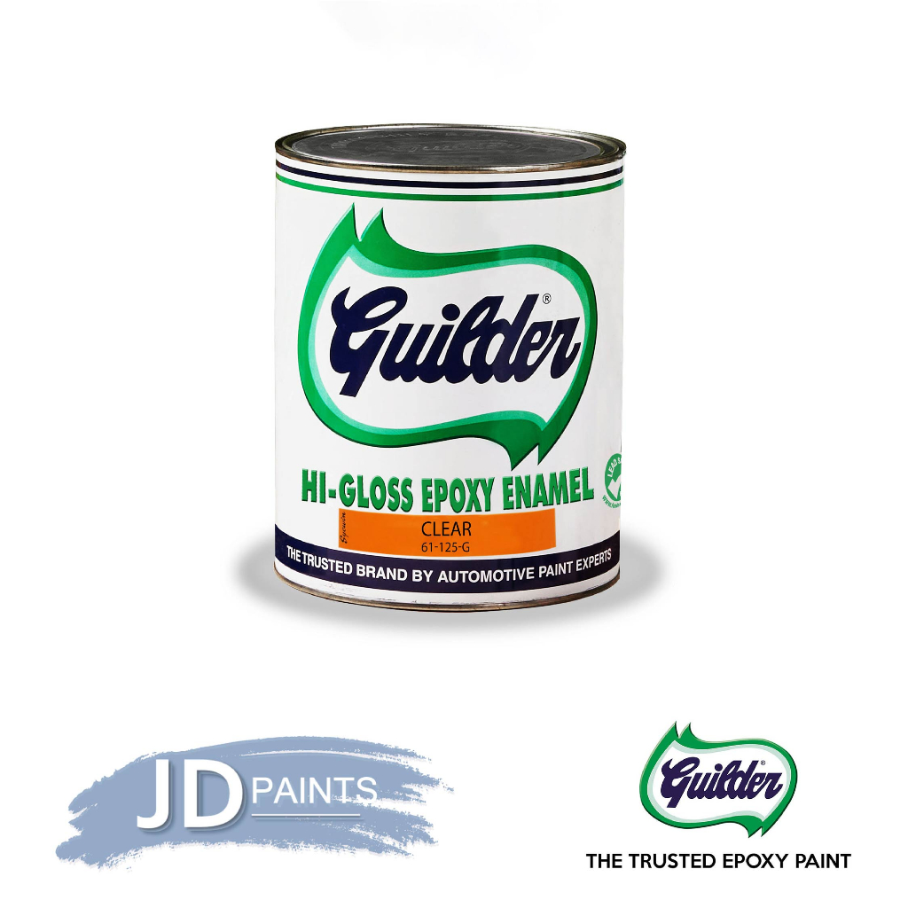Guilder Hi-Gloss Epoxy Enamel Paint with catalyst 4 L | Shopee Philippines