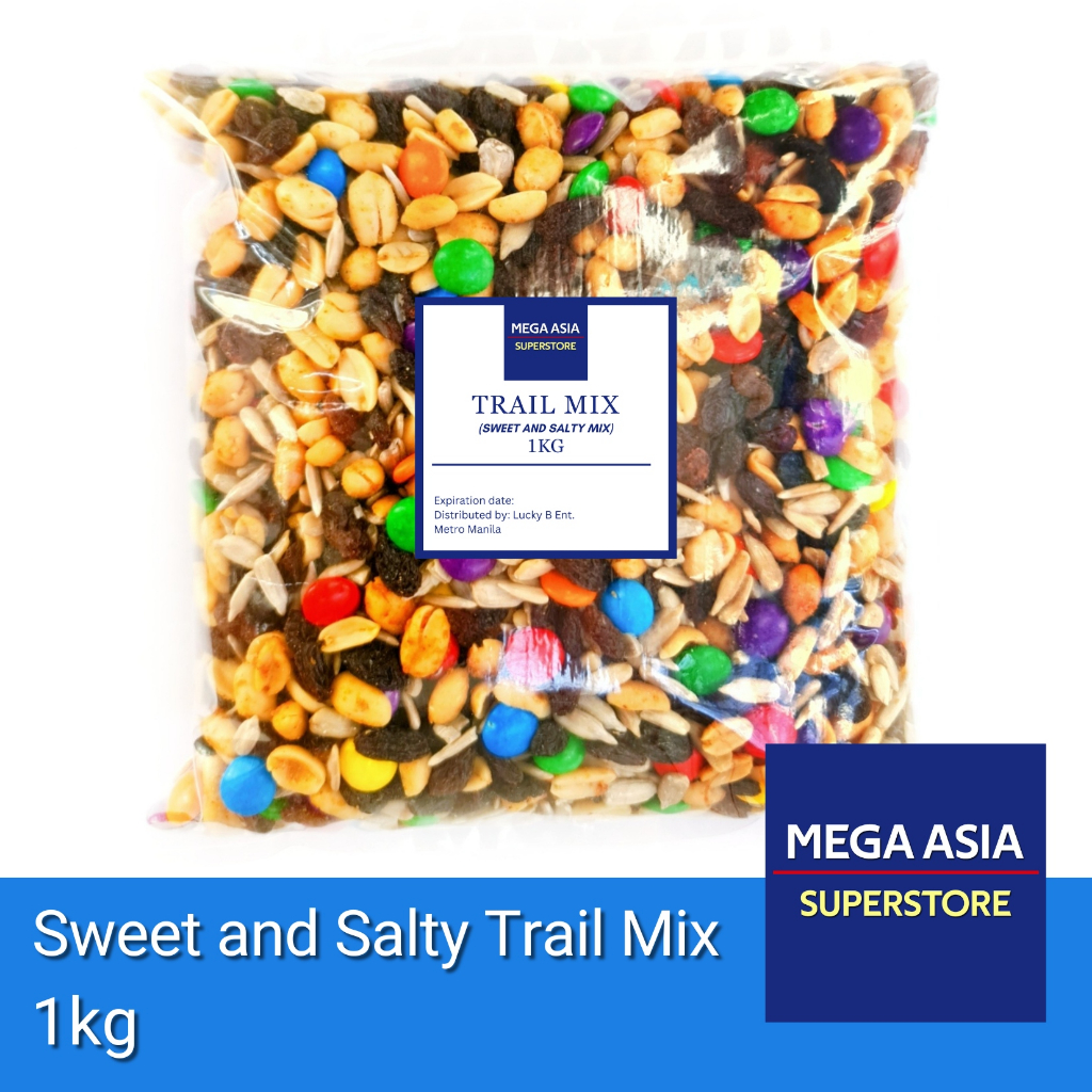 Mega Asia Sweet and Salty Trail Mix 1kg | Shopee Philippines