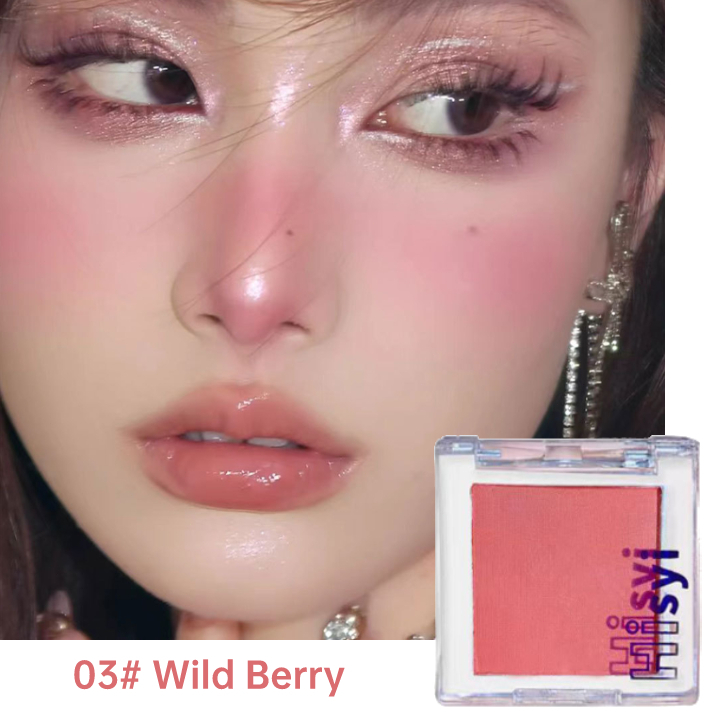 Monochrome Petal Rose Blush Matte Rouge Soft Embossed Blush Palette ...