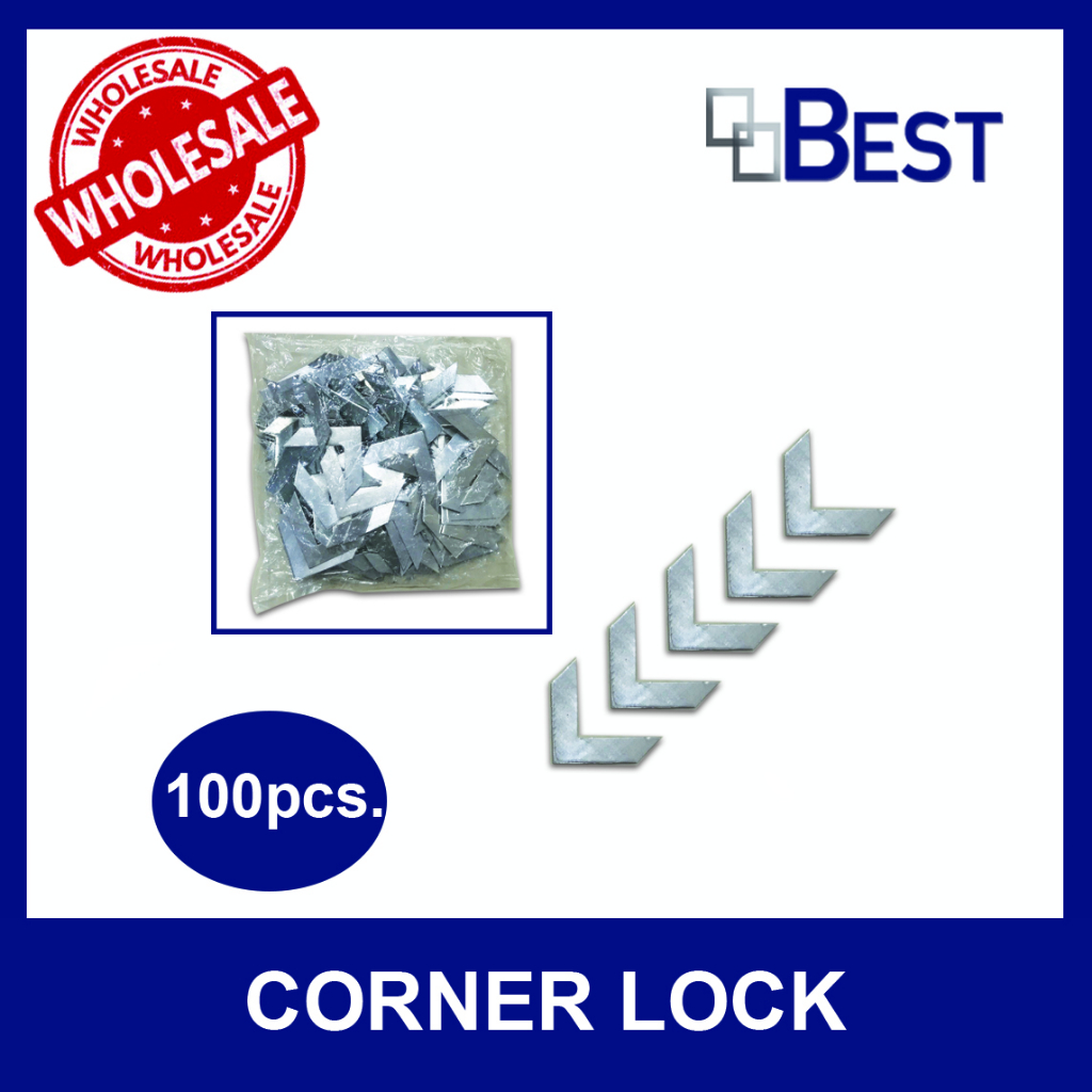 Corner Lock for screen frame (100pcs) | Shopee Philippines