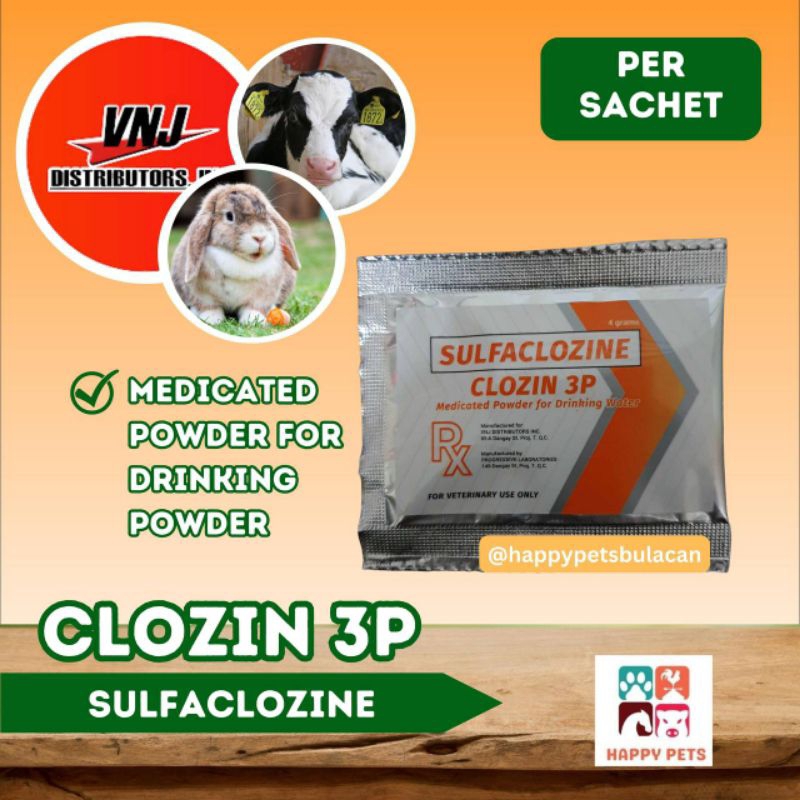 Clozin 3P PER SACHET 4 grams | Shopee Philippines
