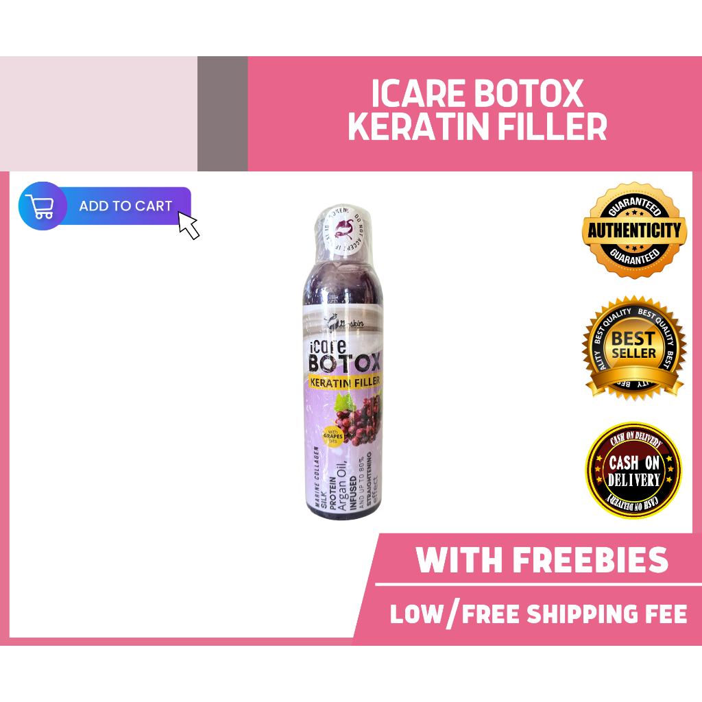 ICARE BOTOX KERATIN FILLER | Shopee Philippines