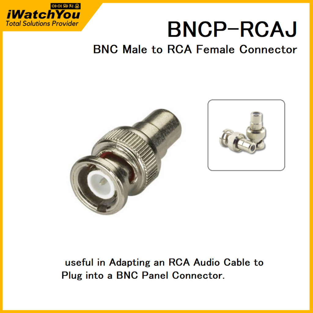 BNCP-RCAJ Connector [BNC Male to RCA Female Connection] | Shopee Philippines