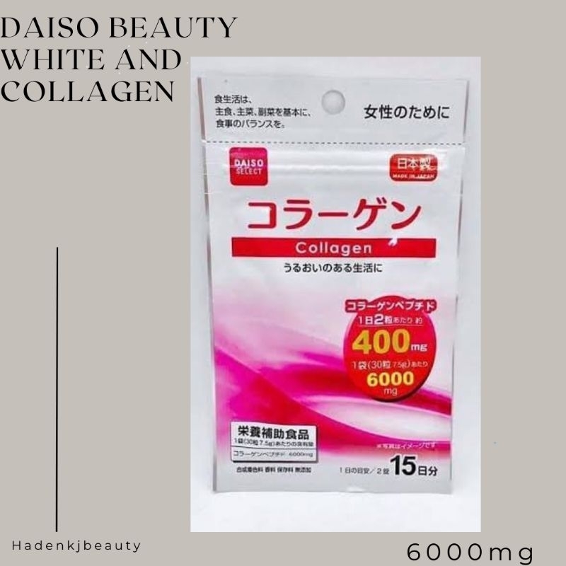 DAISO Collagen 30 Tablets Per Pack | Shopee Philippines