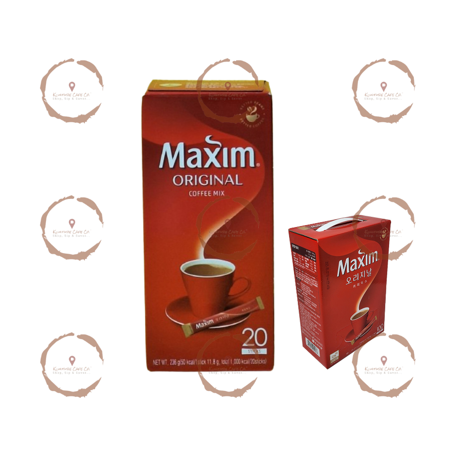 Maxim Original Coffee Mix (20 sticks) | Shopee Philippines
