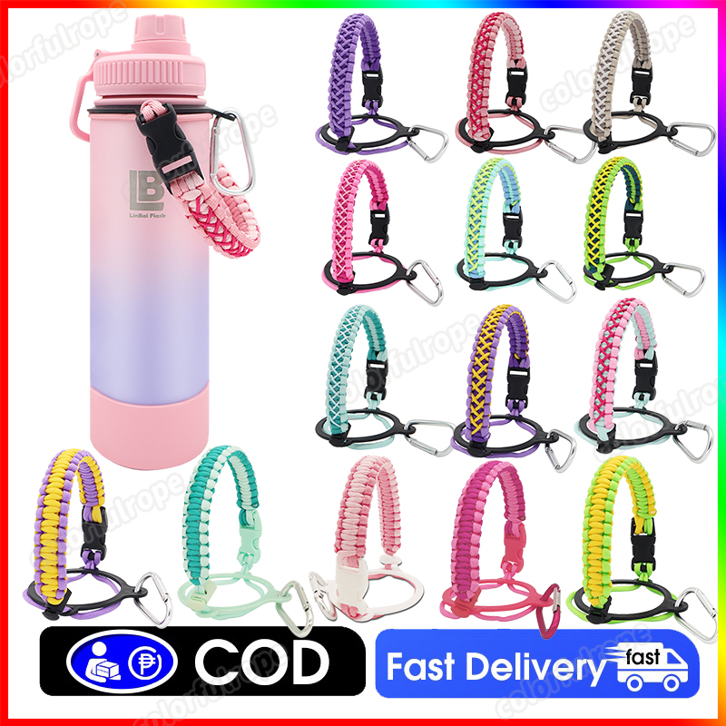 Linbai Flask Accessories Tumbler Paracord 12oz-64oz Flask Water Bottle ...