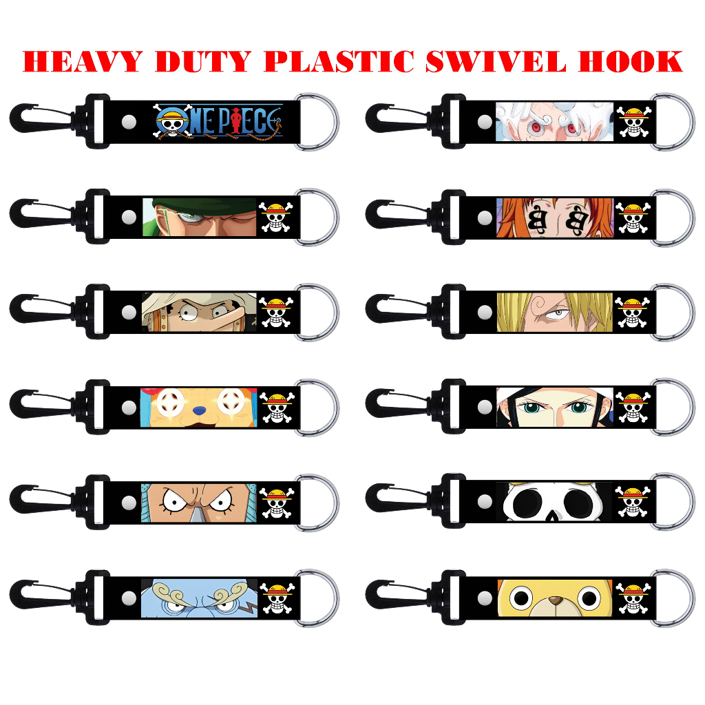 DPS Anime Inspired Key Lace - One Piece Straw Hat Pirates Monkey D ...